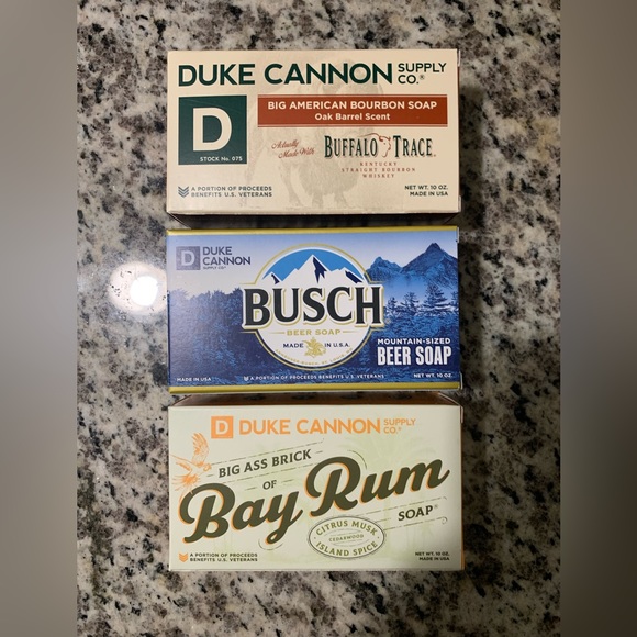 Duke Cannon | Grooming | 3 Pack Duke Cannon Soap Oz Bars | Poshmark